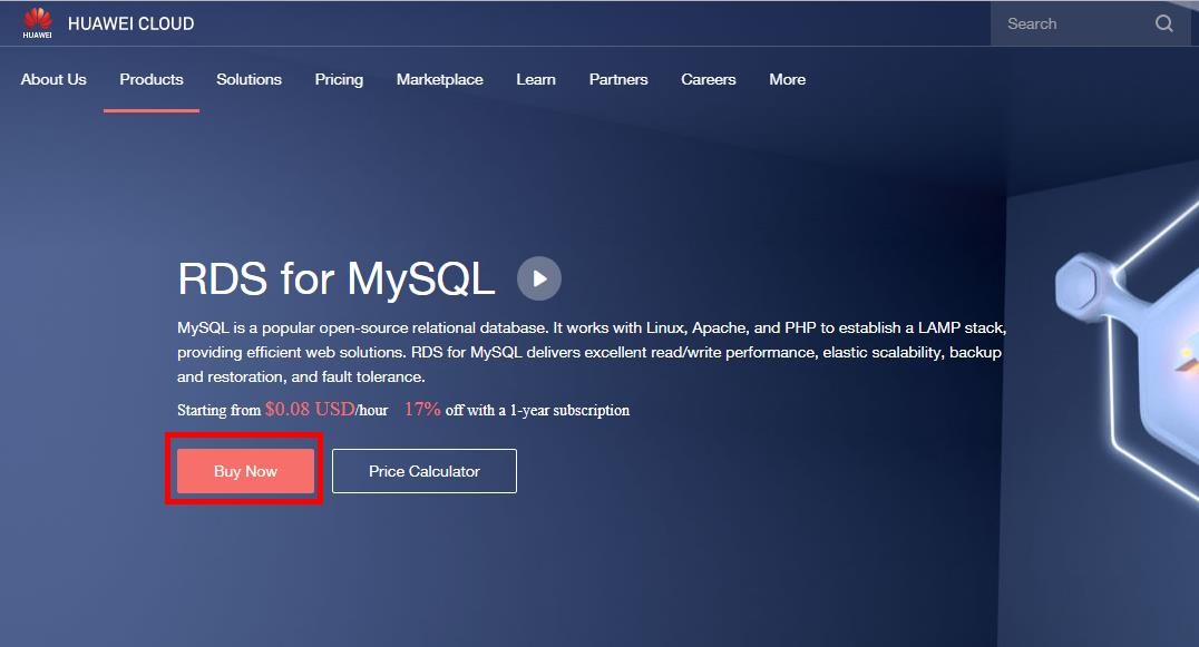 Get an RDS Instance for Free-HUAWEI CLOUD