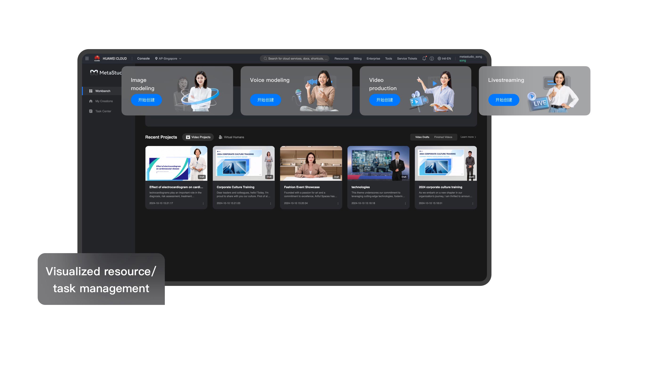 MetaStudio_Virtual Human Production Platform_Virtuall Human-HUAWEI CLOUD