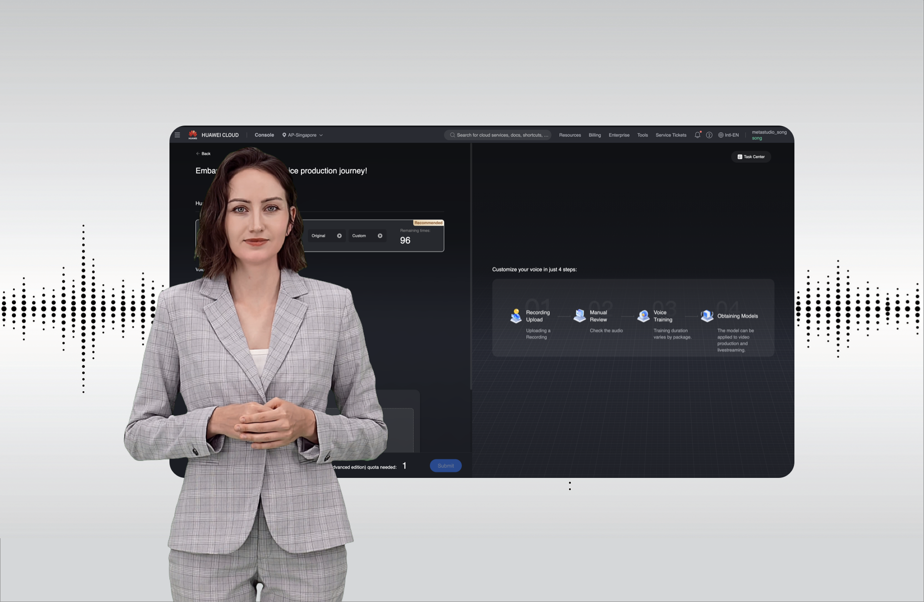 MetaStudio_Virtual Human Production Platform_Virtuall Human-HUAWEI CLOUD
