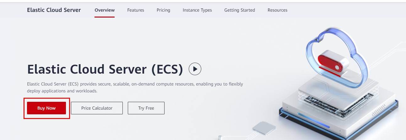 Purchase a Cloud Server-HUAWEI CLOUD